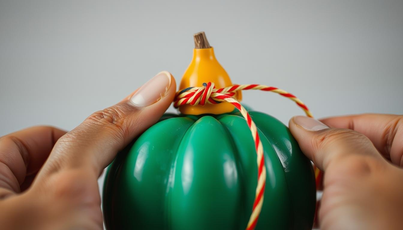 Tie a String on a Plastic Gourd: Easy Guide